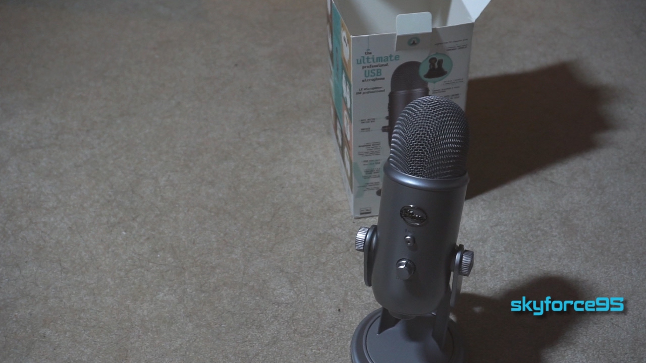 Blue Yeti Microphone Space Gray Edition Unboxing - YouTube