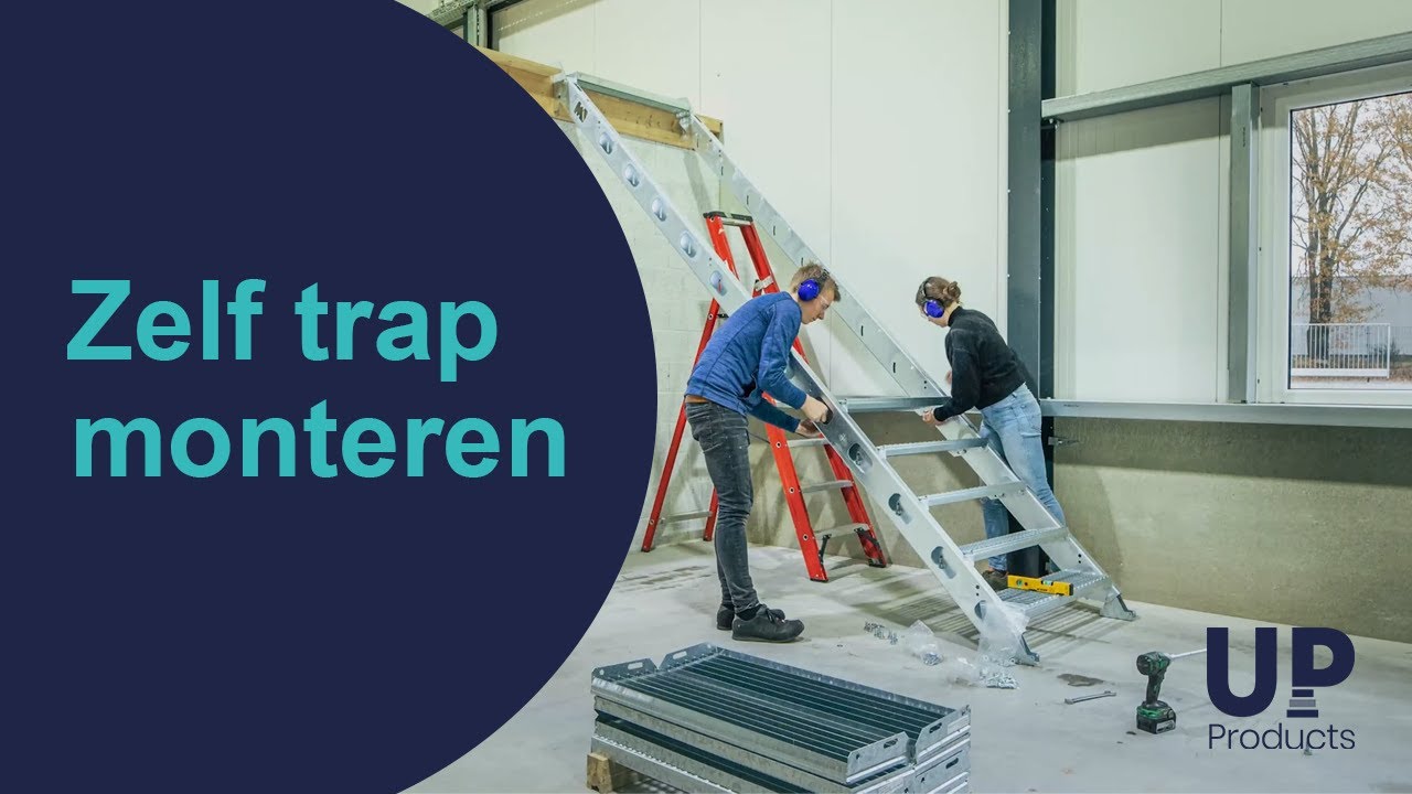 UP Products - montagevideo zelfbouwtrap - YouTube