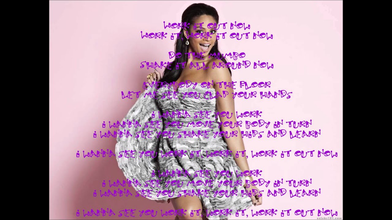 Alesha Dixon - The Boy Does Nothing - Lyrics - YouTube