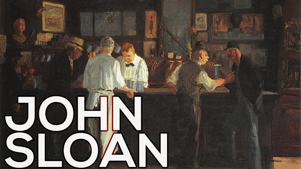 John Sloan: A collection of 144 paintings (HD) - YouTube
