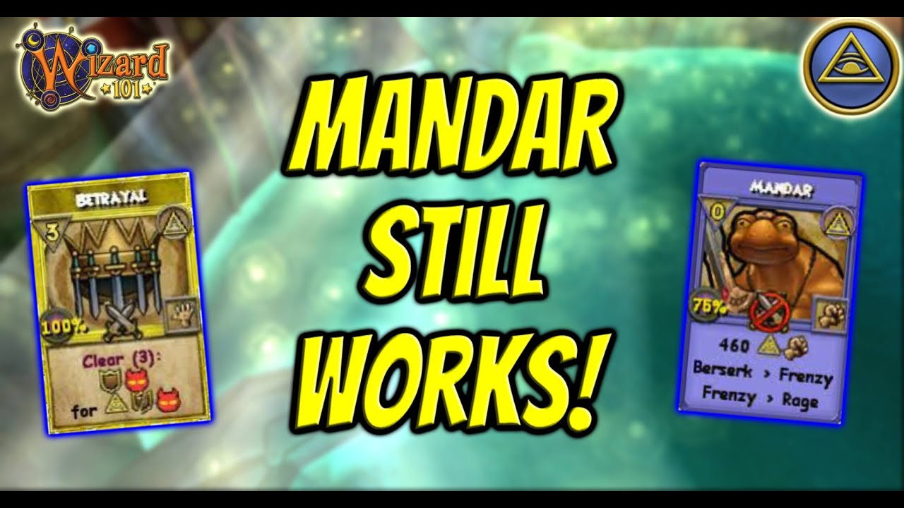 Wizard101: Max Myth PvP (150) Mandar Strategy STILL WORKS! - YouTube