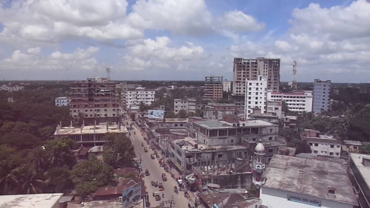 Faridpur city ফরিদপুর শহর - YouTube