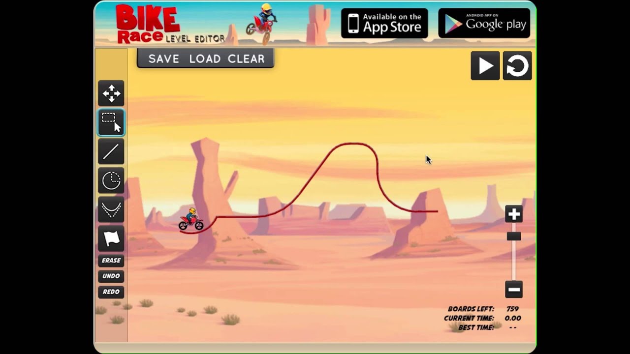 Bike Race Level Creator - How to make a successful level - YouTube