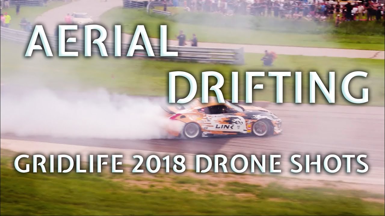 DJI Inspire 2: Drift & Racing Drone Footage Gridlife Midwest - YouTube