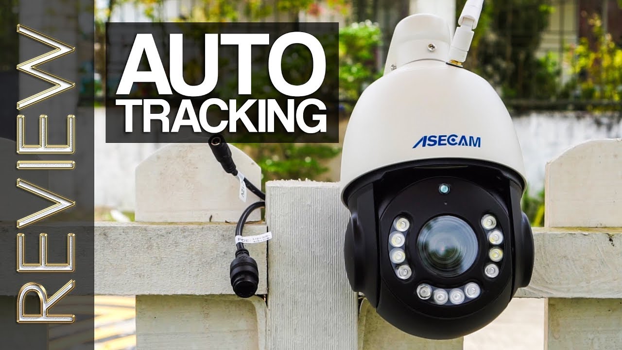 ASECAM 8MP 4K Surveillance Camera WiFi PTZ 30X Optical Zoom Human ...