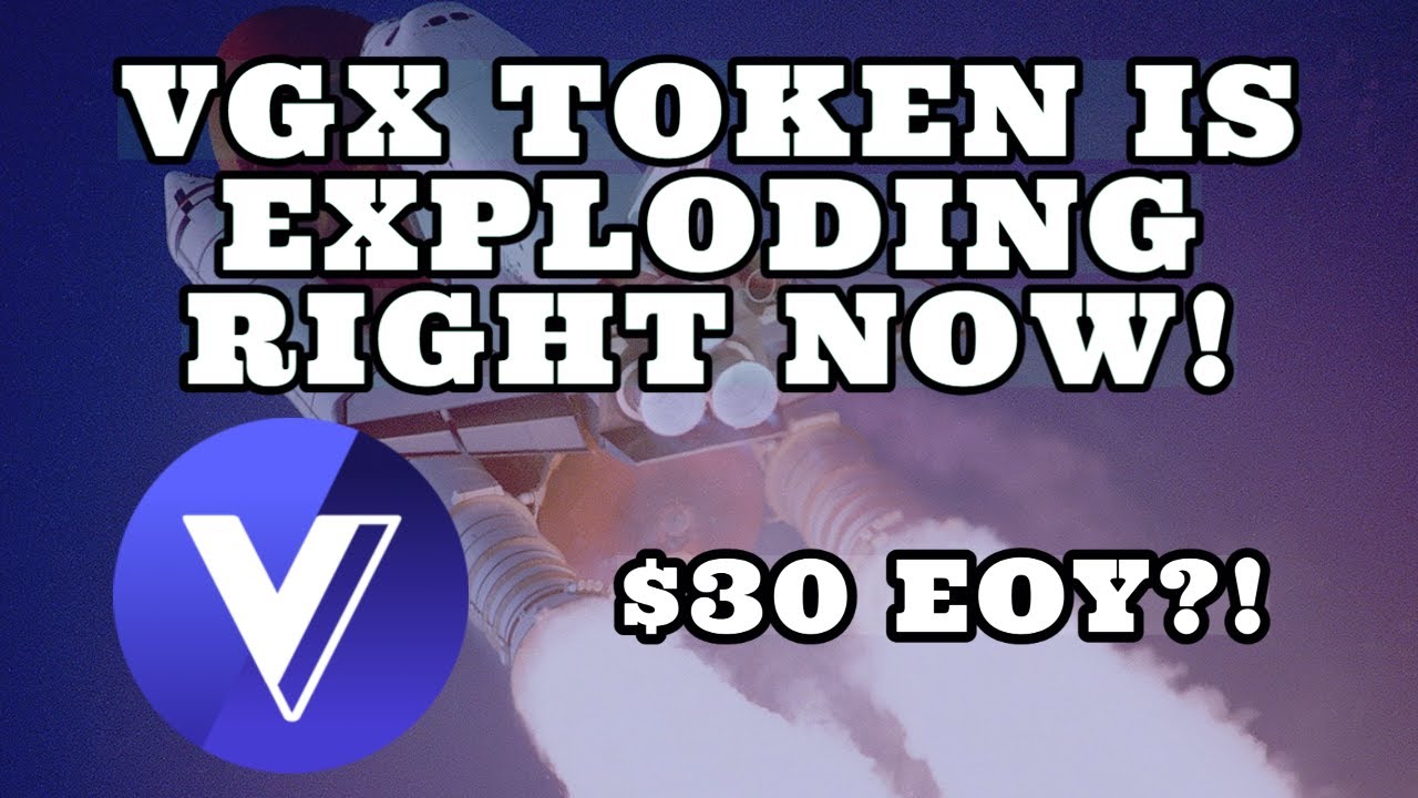 VGX TOKEN EXPLODING RIGHT NOW! WHY THOUGH?! - YouTube