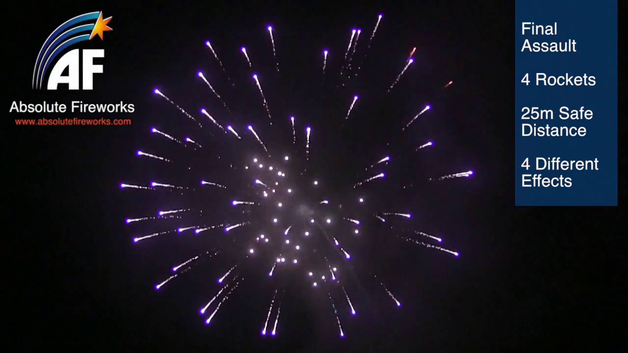 Final Assault Rockets (Pack of 4) - YouTube