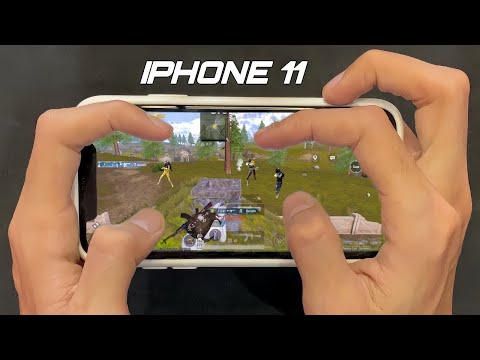IPHONE 11 HANDCAM IN 2026 🔥/Super Smooth+Extreme PUBG Gaming Test😍/ NEW IOS 18.5 Livik Gameplay!