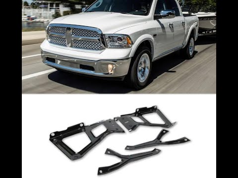 Suporte Parachoque Traseiro Degrau Original Ram 1500 68049744AA - YouTube