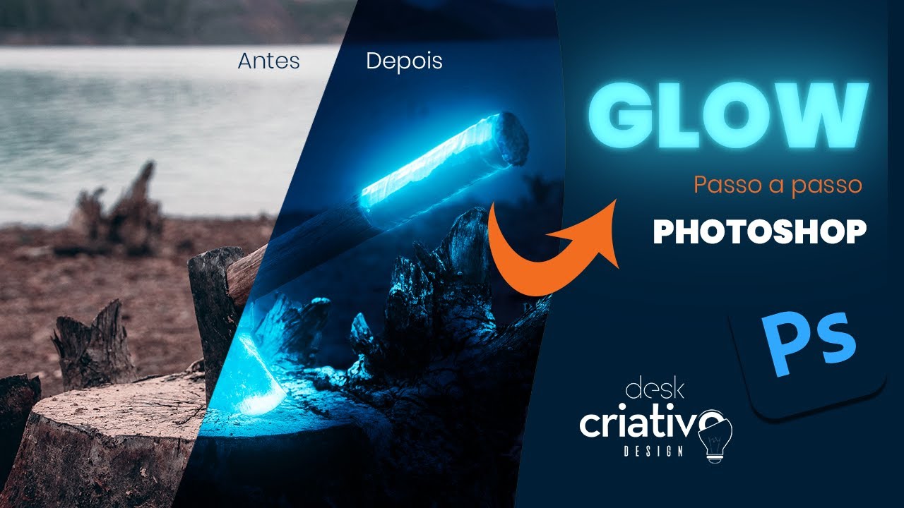 Como Fazer O Efeito Glow Brilho No Photoshop Passo A Passo Youtube