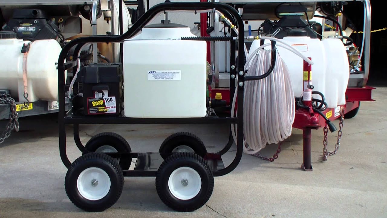 Portable 12 Volt chemical spraying system. 25 gallon tank Dan Swede 800 ...