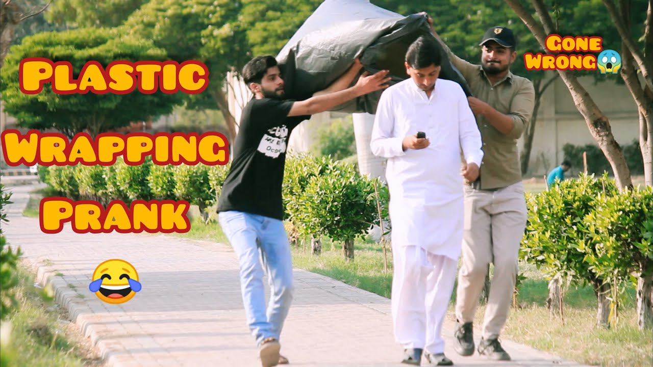 Plastic Wrapping People Prank | Prank In Pakistan | Top Karachi ...