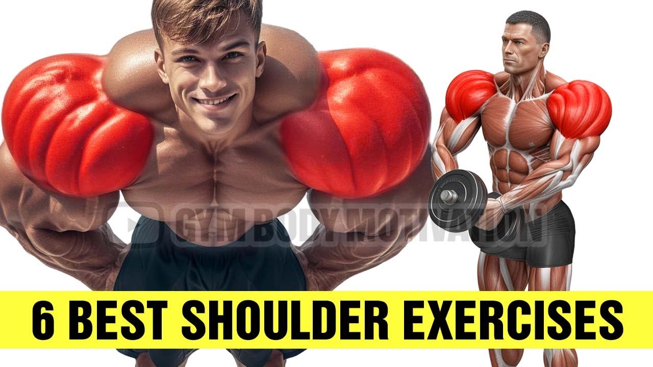 CRAZY Shoulder Workout - 5 Exercises For Bigger Shoulders - YouTube
