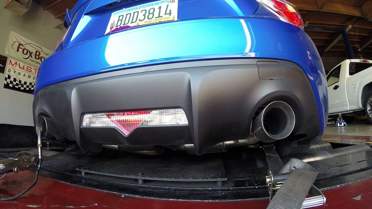 Subaru BRZ Dyno Close Up - YouTube