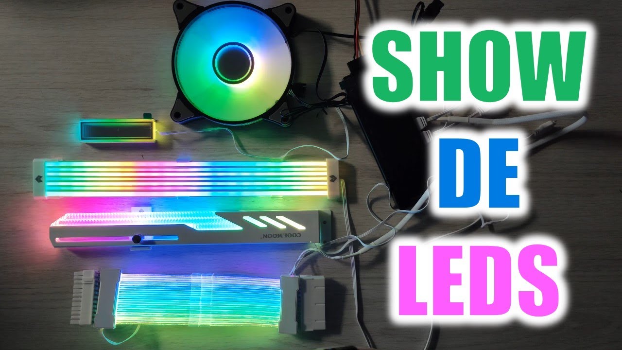 QUANTO MAIS LEDS MAS FPS SHOW DE RGB E LEDS PARA SEU PC GAMER FICAR ...