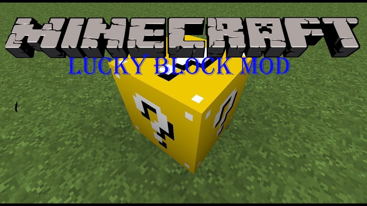 Minecraft Lucky Block Mod - YouTube