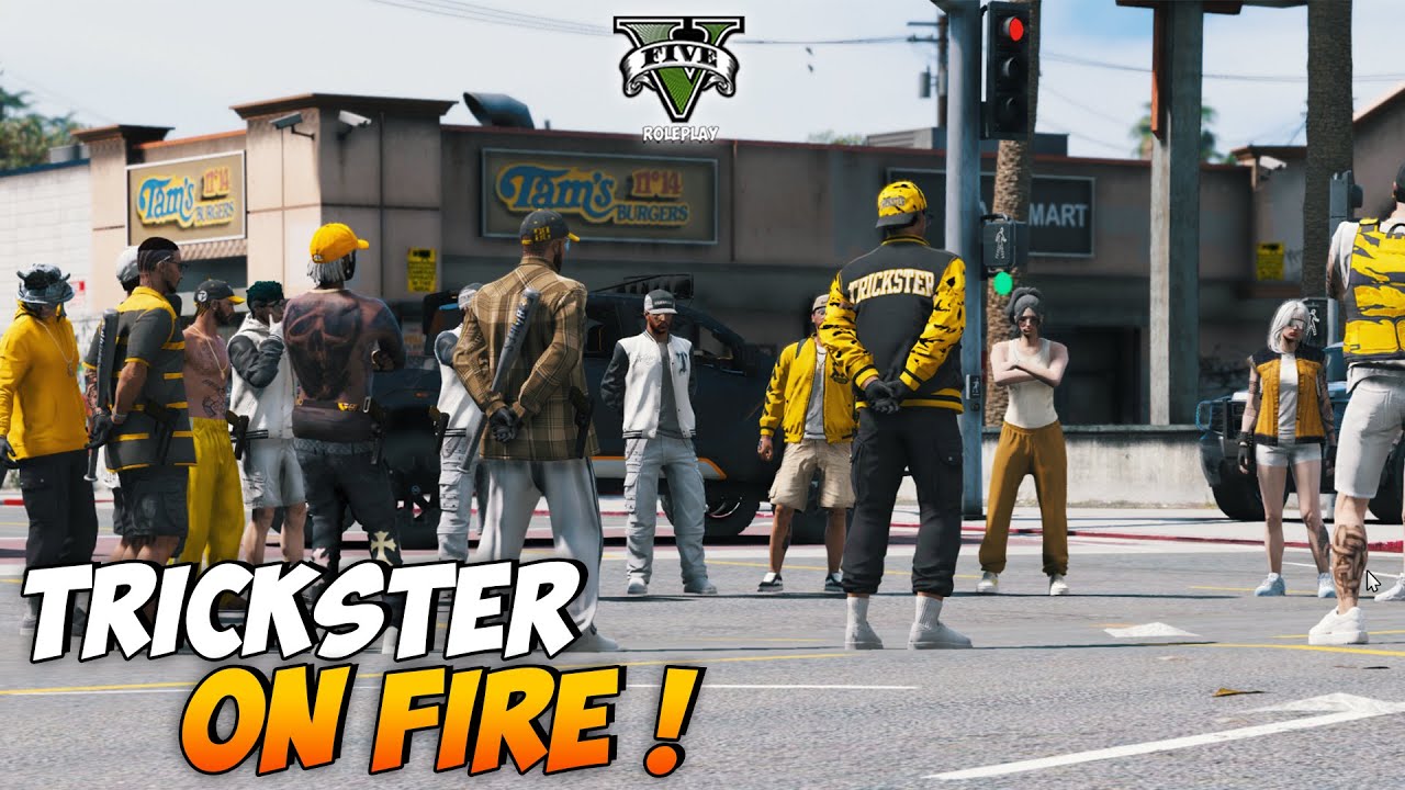 TRICKSTER ON FIRE ! SEMUA POLISI TURUN KE EASTSIDE ! - GTA V ROLEPLAY ...