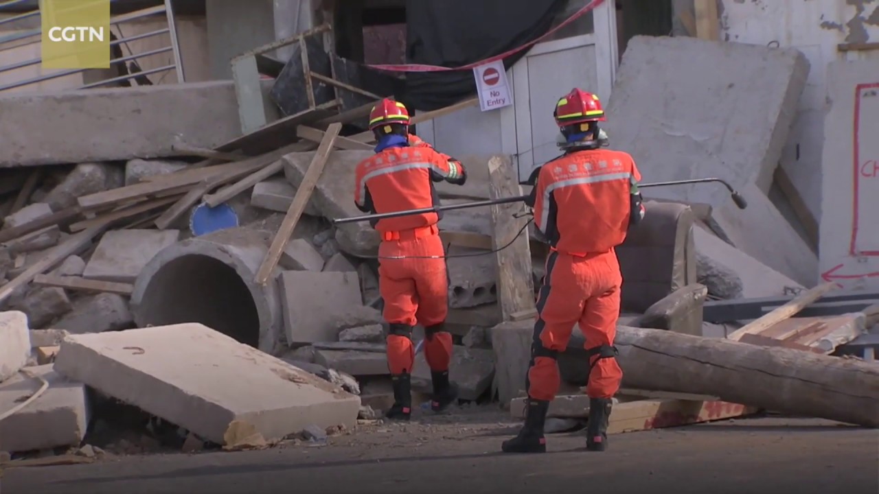 China first in Asia to have two UN standard rescue teams - YouTube