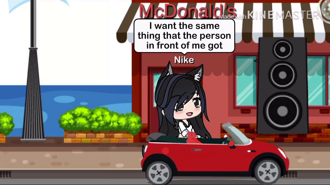 Letting the person in front of me decide what I eat! ~{Gacha life ...