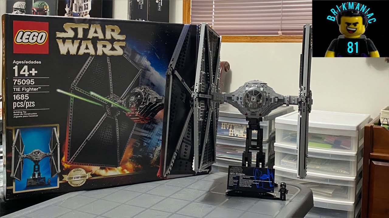 LEGO Star Wars 75095 UCS Tie Fighter Review! (2015) - YouTube