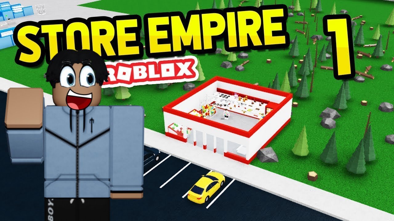 BUILDING A STORE IN STORE EMPIRE!!! - YouTube