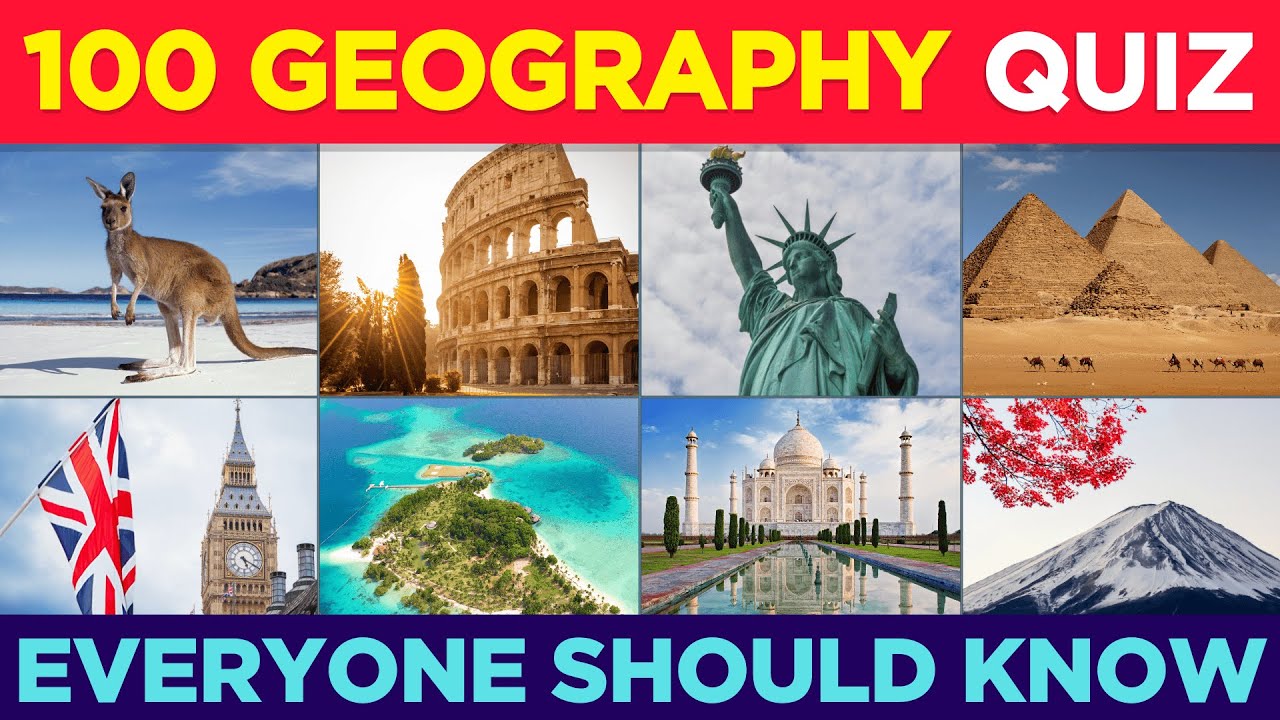🌍 100-Question Geography Challenge! 🧠 Only Geniuses Will Pass This ...