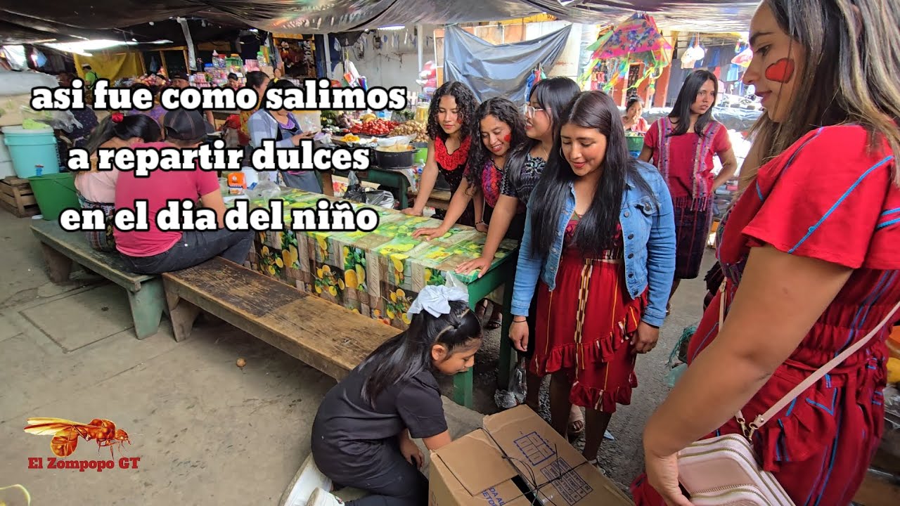 asi fue como salimos a repartir dulces en el dia del niño - YouTube