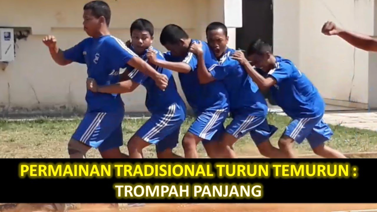 Permainan Tradisional Trompah Panjang Seruuu dan menegangkan !!!! - YouTube