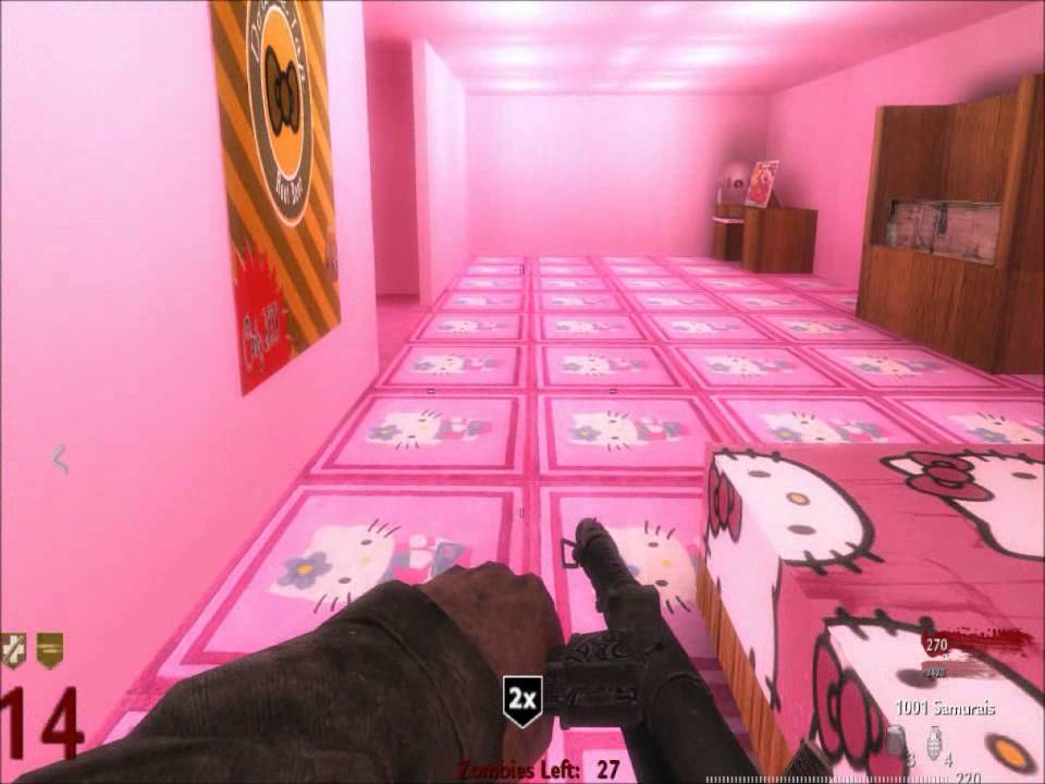 CoD WaW: custom map Hello kitty c/yellcod parte 2 - YouTube