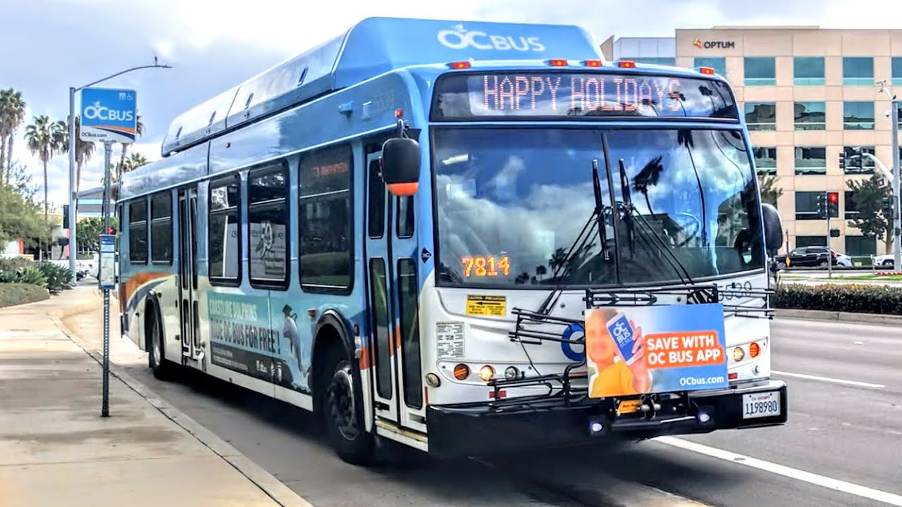 OCBus 2007 New Flyer C40LFR #5539 Route 53 to ARTIC - YouTube