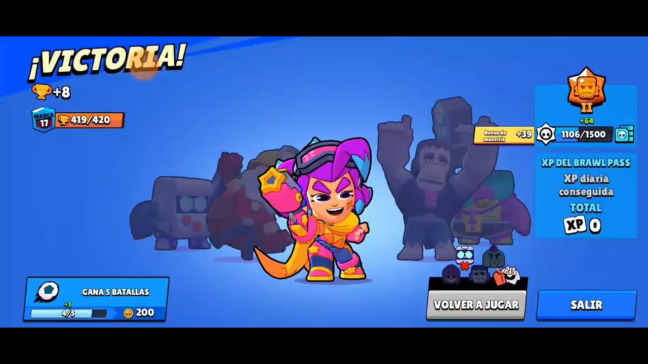 Brawl Stars parte 22 Tercera parte Temporada 2 #brawlstars @brian_001 ...