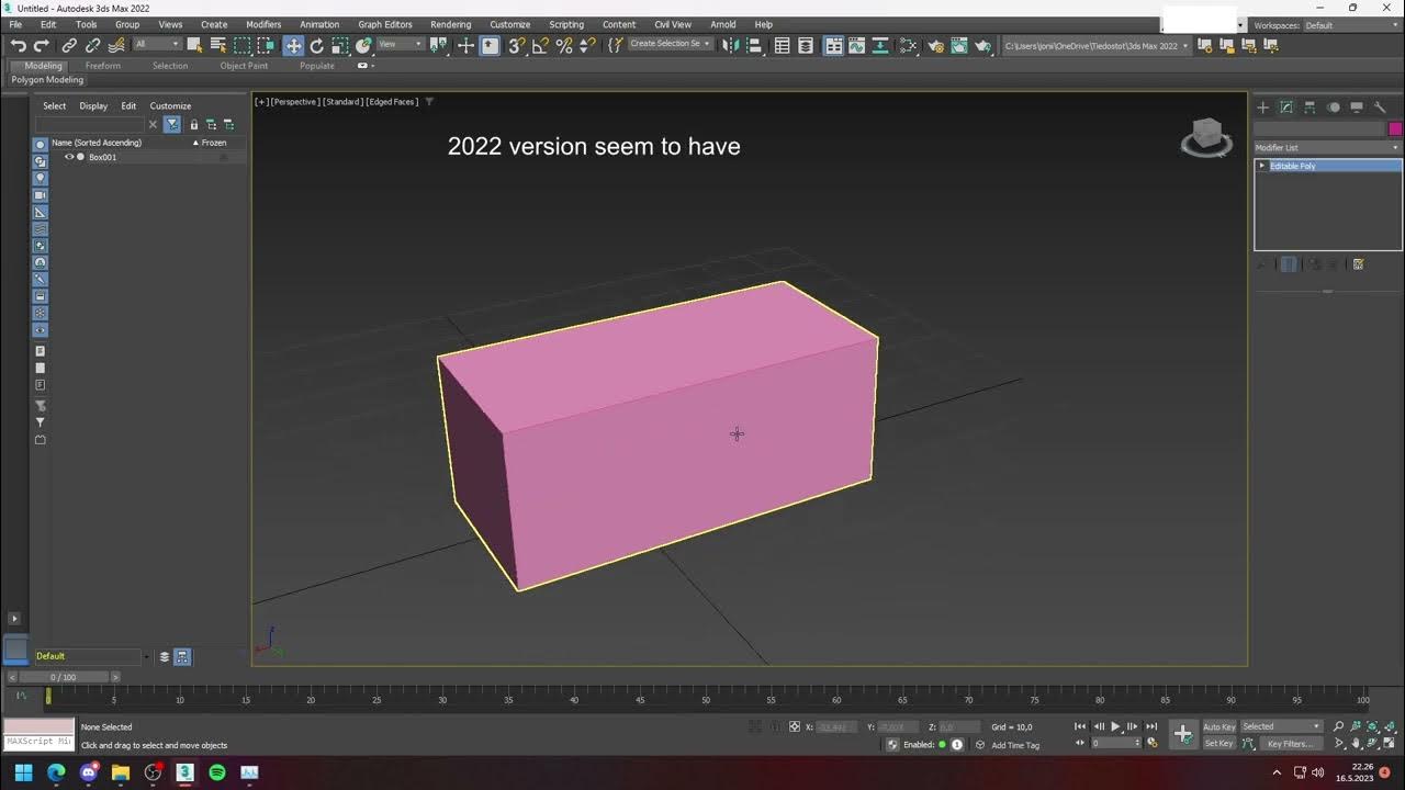 3ds Max 2022 - Swift Loop - YouTube