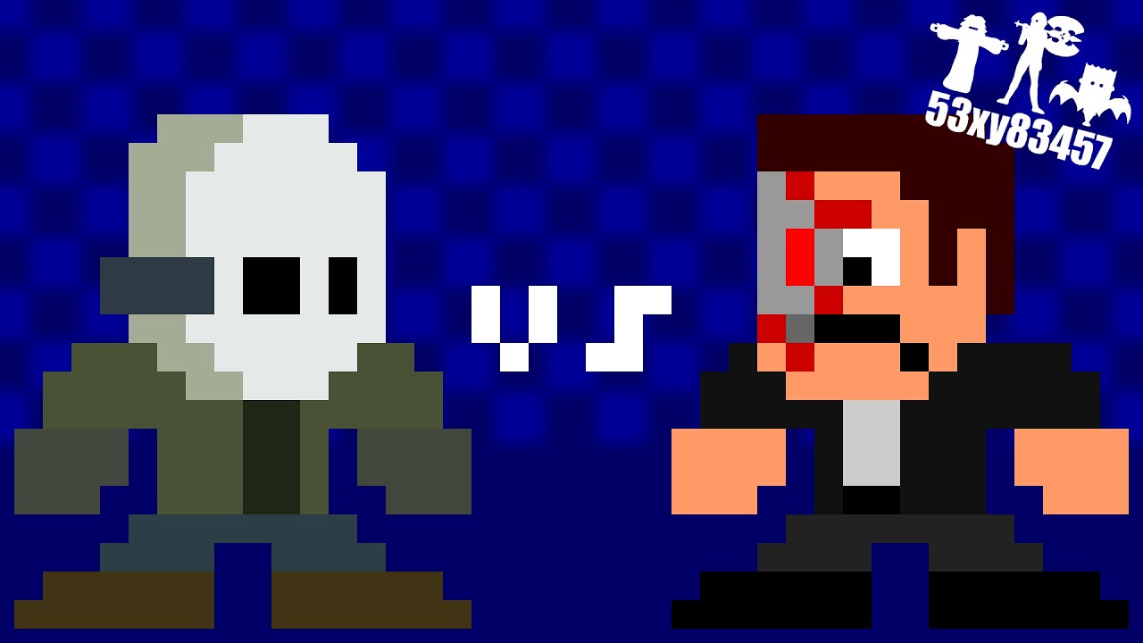 Jason Voorhees vs The Terminator - Project Pixkill - YouTube