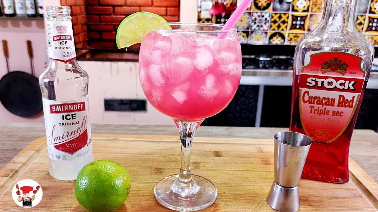 Como Fazer Drink de Vodka Ice e Limão Bebida Refrescante - YouTube