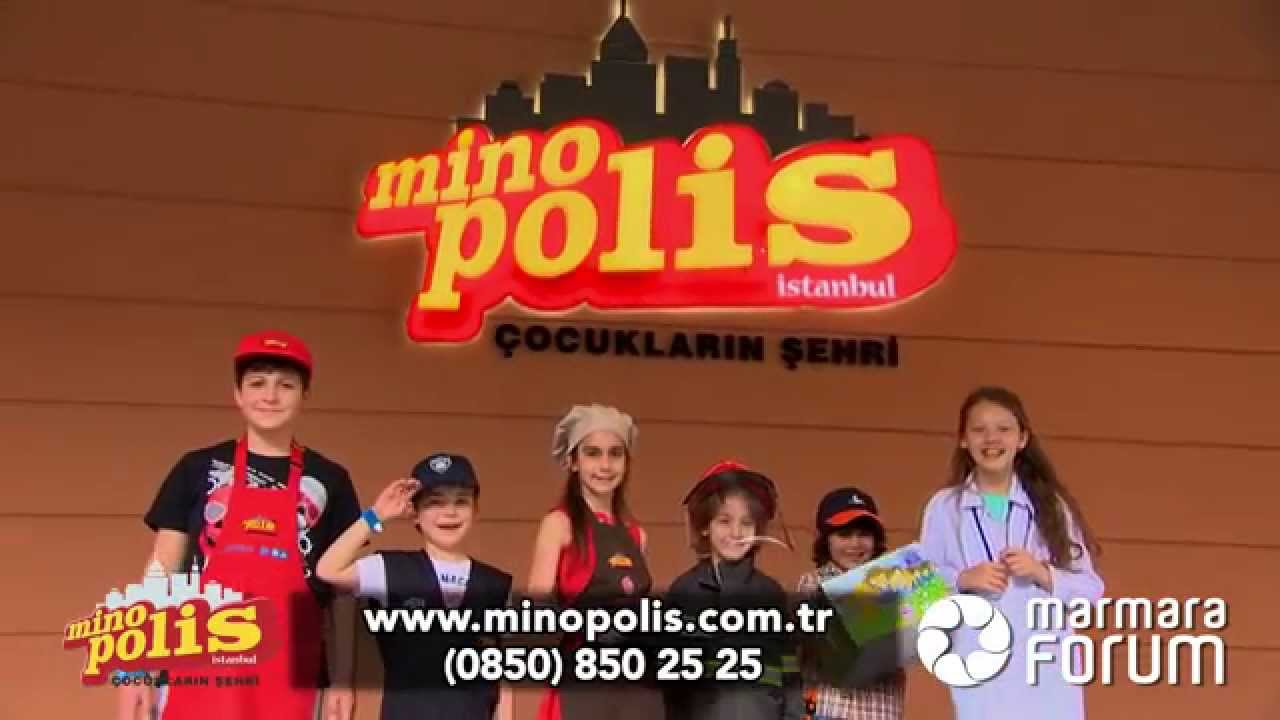 Çocukların Şehri Minopolis Marmara Forum'da! - YouTube