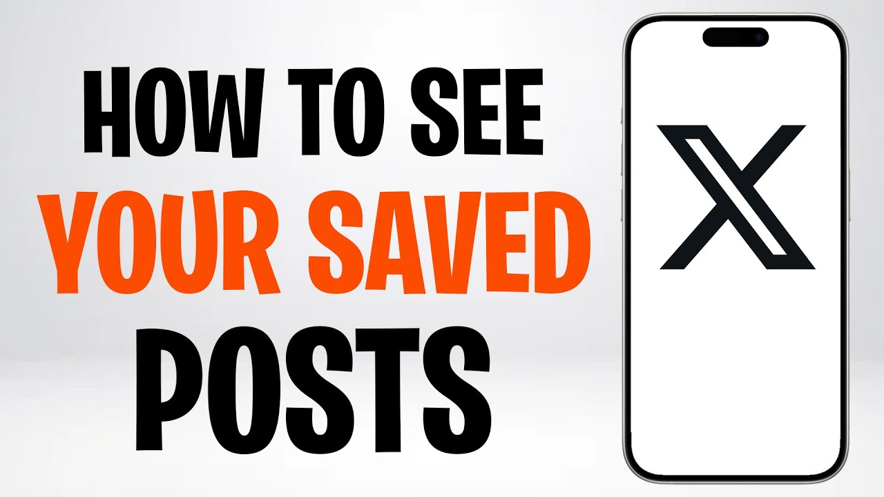 How to See Your Saved Posts on Twitter / X (See the Posts You Saved on ...