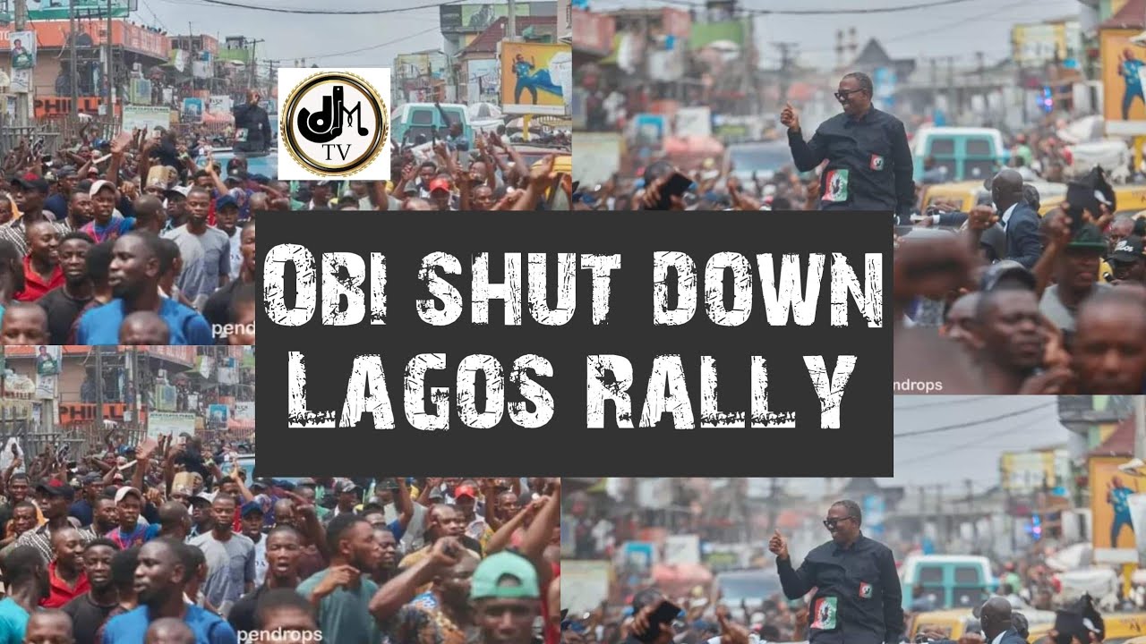 Peter Obi - 4 people twitting in a room shut down Lagos rally - Massive ...
