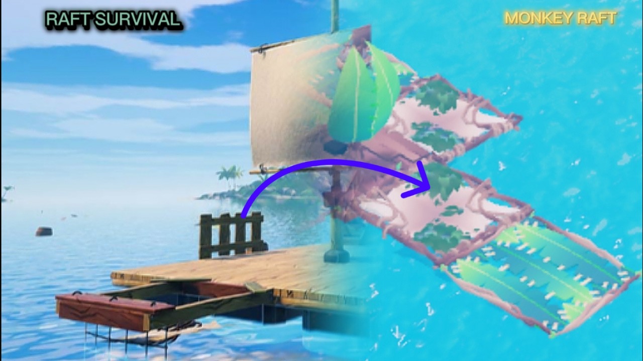 RAFT Survival but in Roblox as monkeys… - YouTube