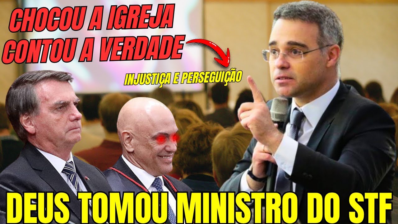 PASTOR e MINISTRO DO STF FOI TOMADO POR DEUS E PREGA PALAVRA FORTE E ...