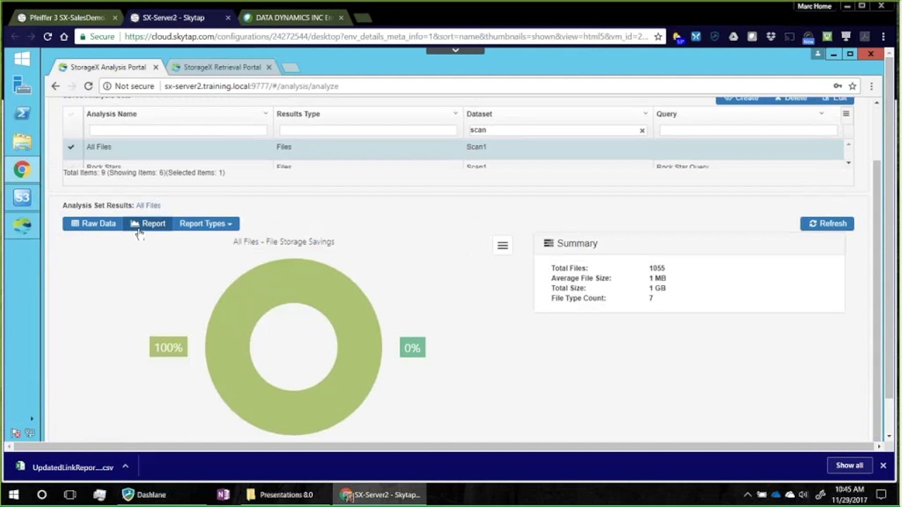 StorageX 8 0 File Analysis Overview - YouTube
