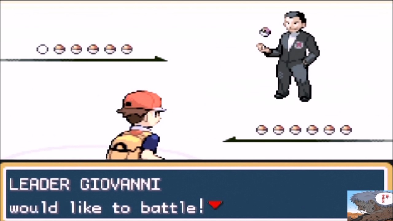 Pokemon Fire Red - Battle vs. Giovanni & Catching Zapdos - YouTube