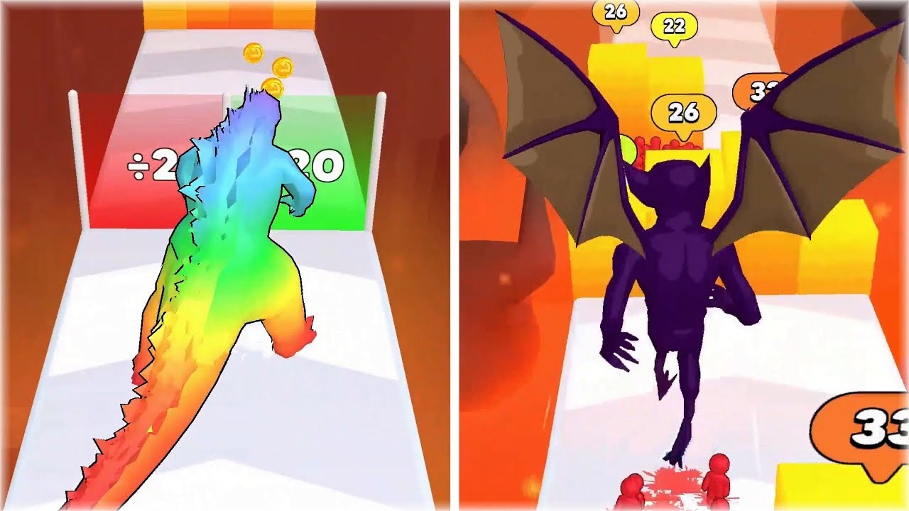 MAX LEVEL in God Evolution Run Game! - YouTube