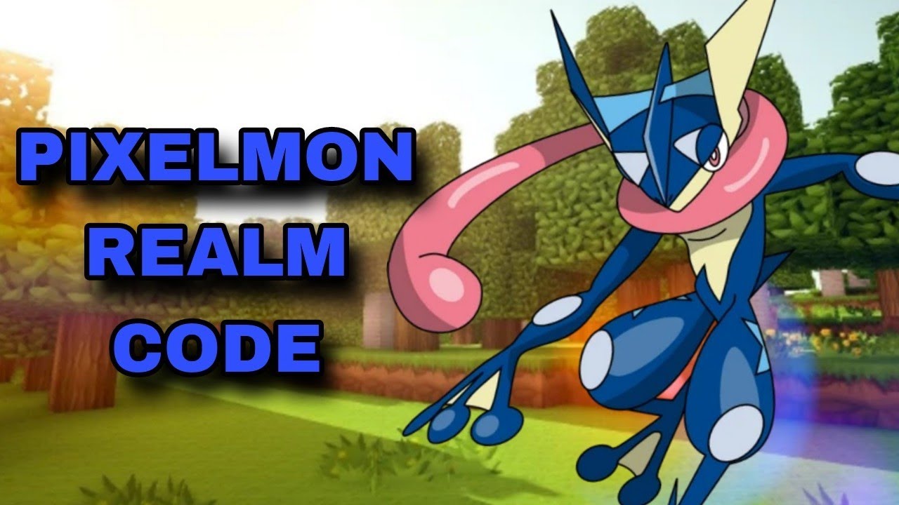 BEST PIXELMON REALM CODE FOR BEDROCK EDITION! - YouTube