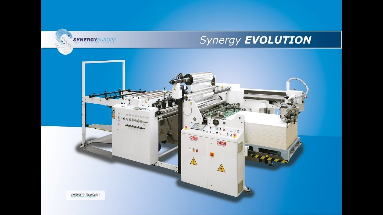 Thermal Laminating Machine Synergy Europe Evolution 76 2012 - YouTube