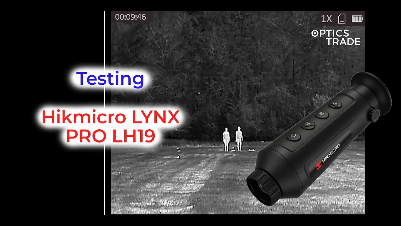 Hikmicro LYNX PRO-LH19 Thermal Imaging Monocular Testing | Optics Trade ...