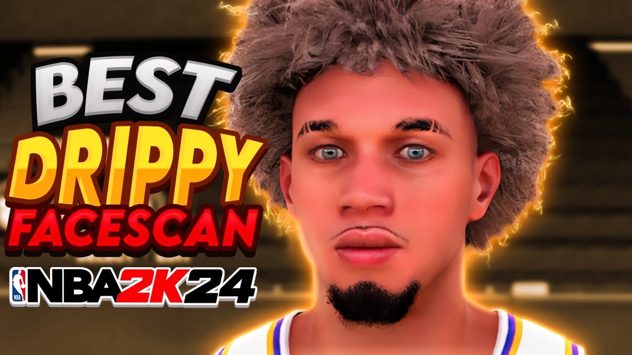BEST DRIPPY FACESCAN IN NBA 2K24 | COMP FACE CREATION - YouTube