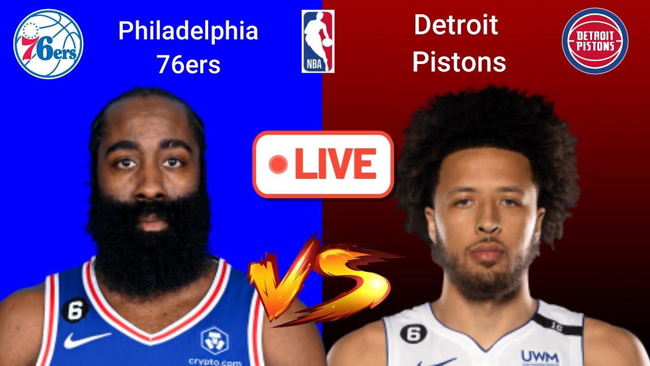 Detroit Pistons at Philadelphia 76ers NBA Live Play by Play Scoreboard ...