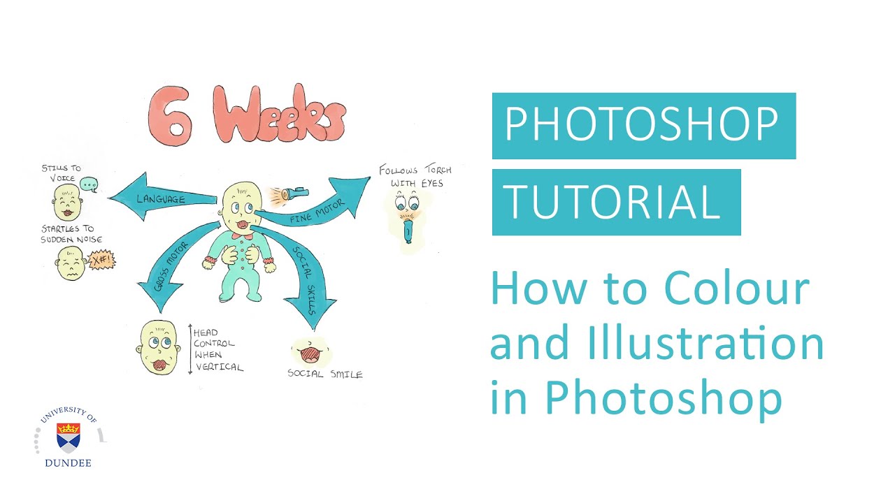 Photoshop Tutorial: How to Colour an Illustration in Photoshop by Annie ...