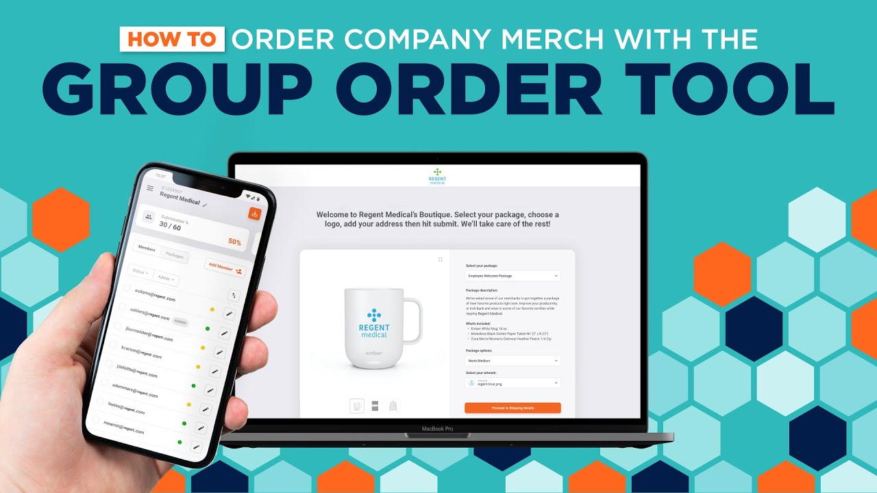 Order Company Merch Through the Group Order Tool - YouTube