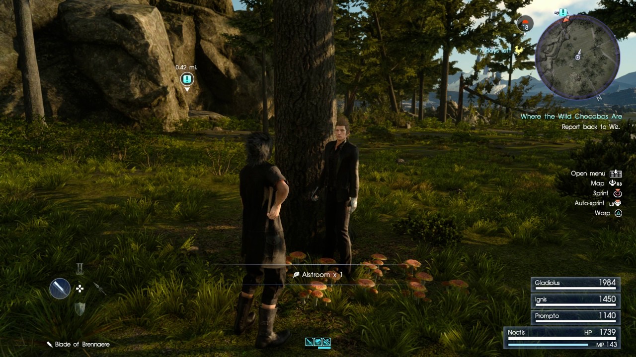 Final Fantasy XV - Alstroom Food Patch Location, Ignis New Recipe ...